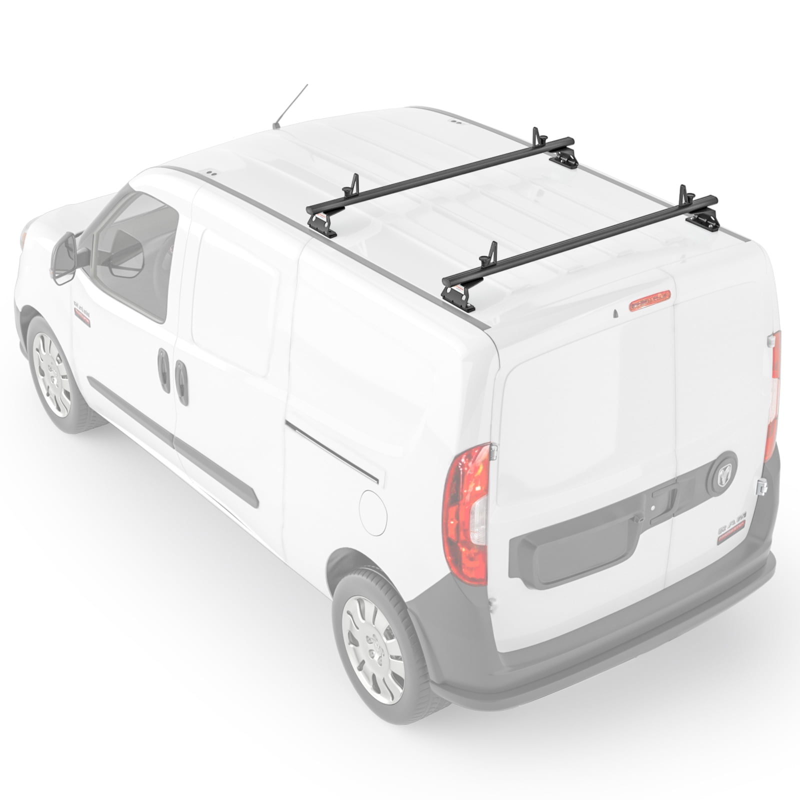 AA-Racks Model AX312-PR RAM ProMaster City 2015-On Aluminum 2 Bar (50 ...