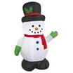 Giant Christmas Airblown Shivering Snowman Inflatable Outdoor Yard ...