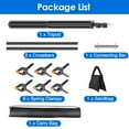 T-Shape Photo Video Heavy Duty Backdrop Stand, Studio Adjustable ...