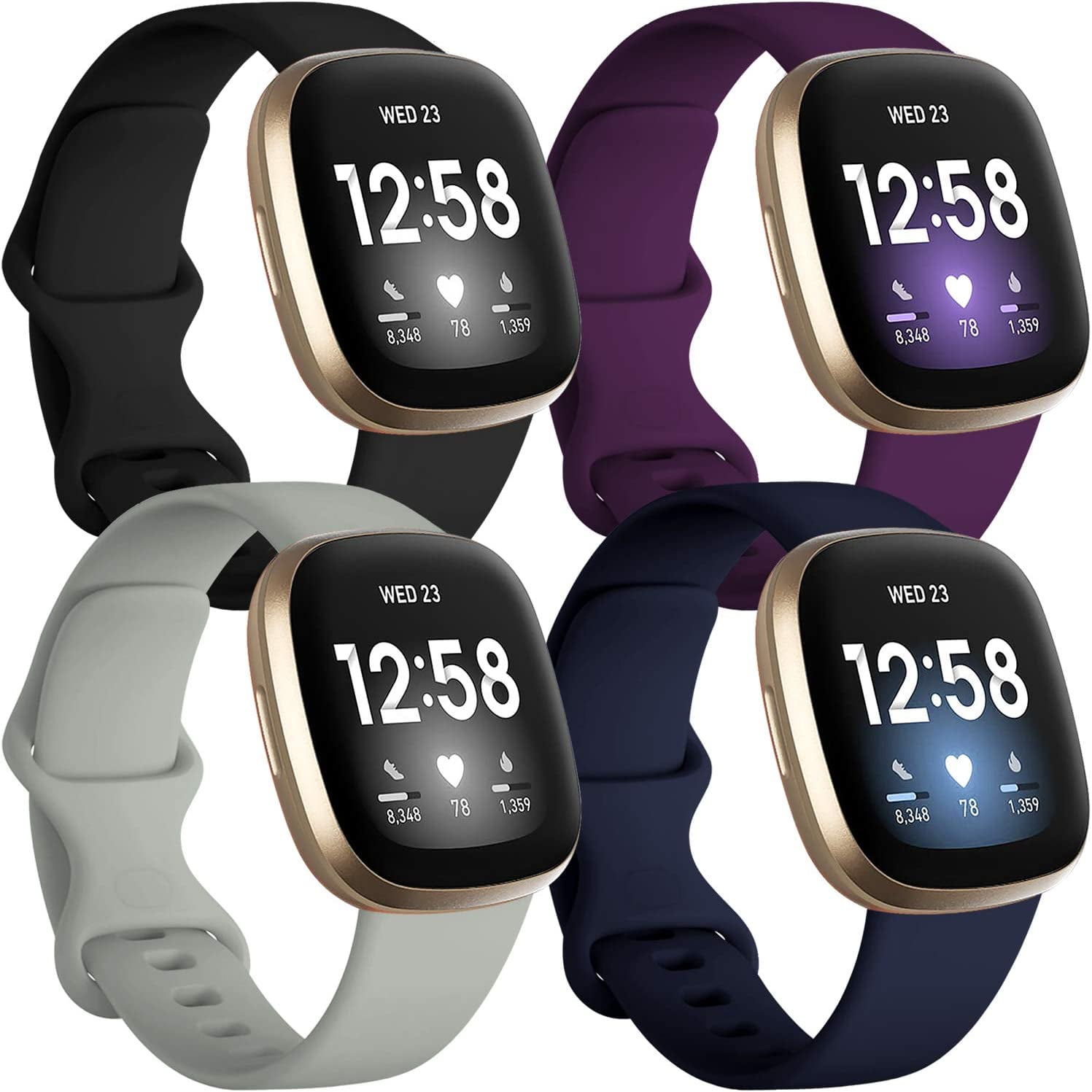 Click here for Mykomi Compatible With Fitbit Sense 2/ Sense Bands... prices