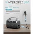 DaranEner Fast Charging Portable Power Station - DaranEner 179.2Wh LiFePO4 Battery, Solar ...