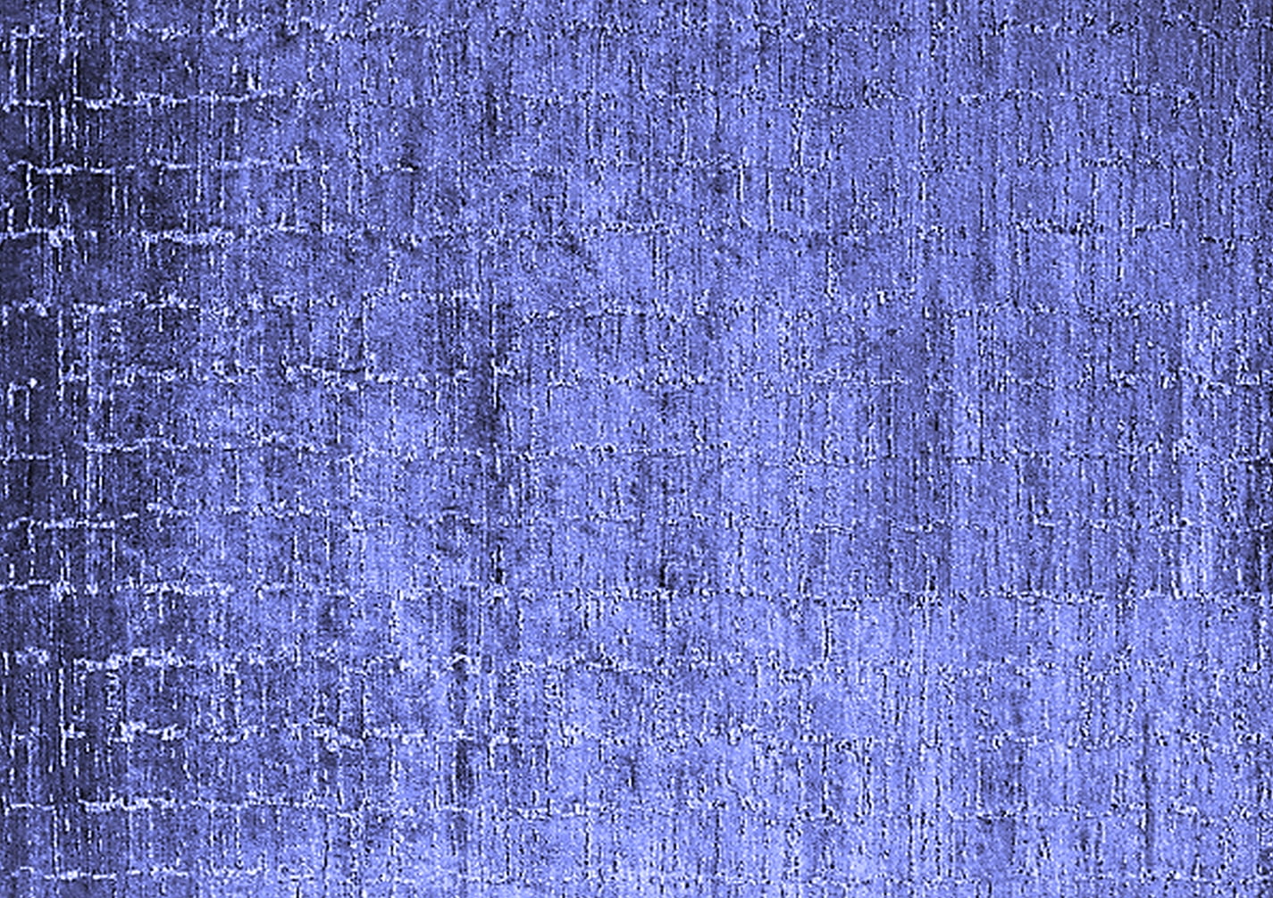 Ahgly Company Machine Washable Indoor Rectangle Solid Blue Modern Area ...