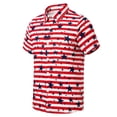 America 250 Merchandise Kids Festive Button 4Th July Print Collared ...