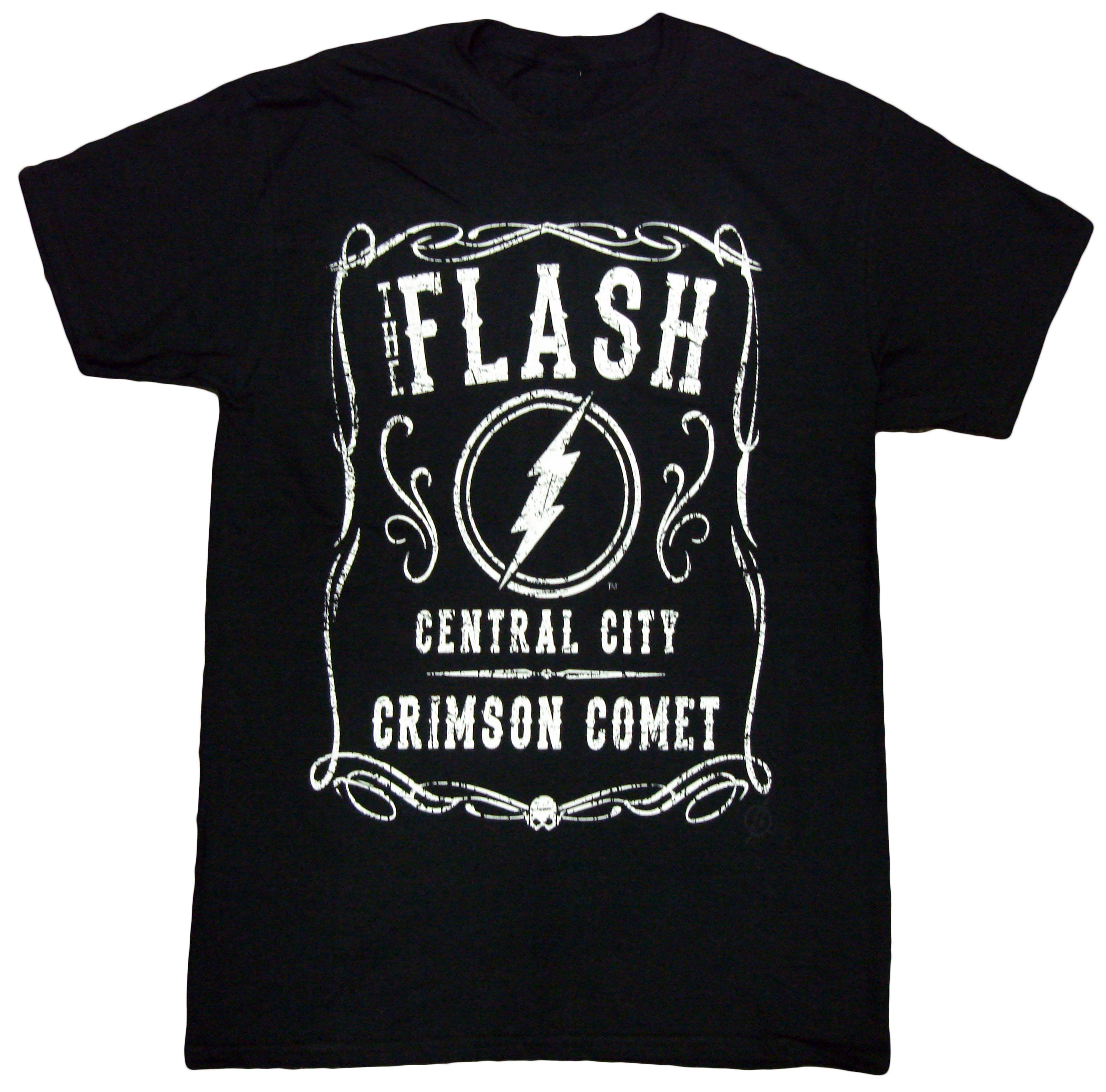 DC Comics The Flash Filigree Adult T-Shirt - Walmart.com