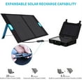 Renogy 300WH Phoenix Elite Portable Solar Generator, Built-in 20W Solar ...