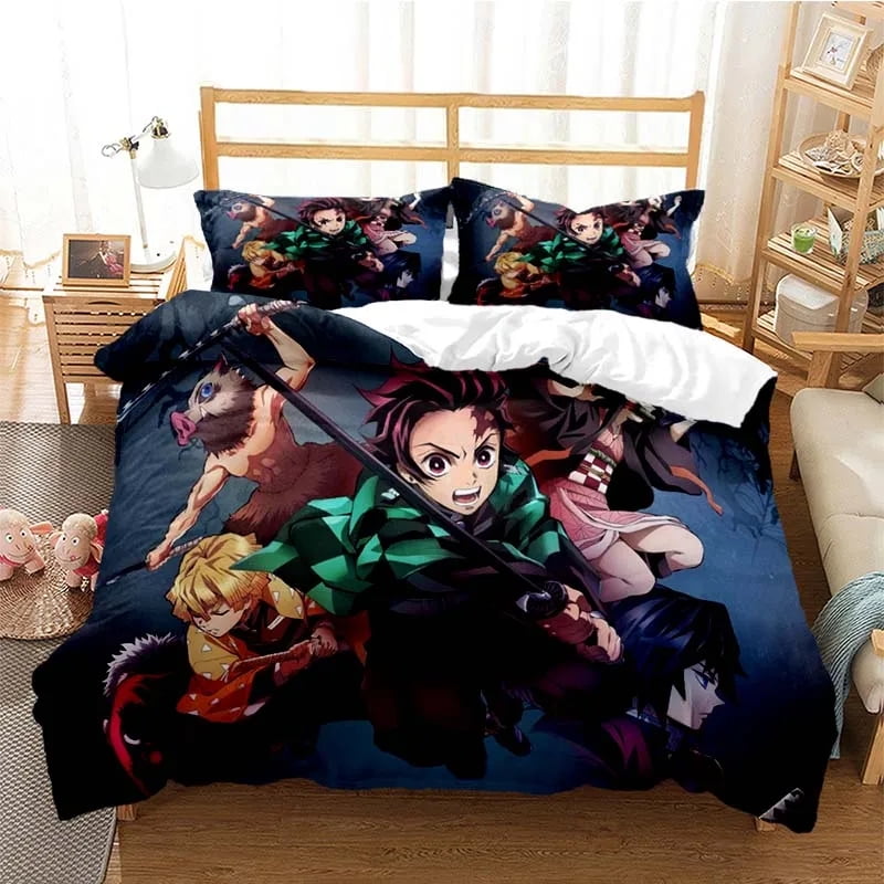 Click here for Yingd Anime Demon Slayer Nezuko Tanjirou Bedding S... prices