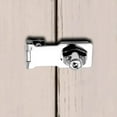 "BiJun 3"" Stainless Steel Padlock Latch Lock with Keys for Door, Shed ...