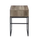 Manor Park Modern Curved Leg End Table, Grey Wash - Walmart.com