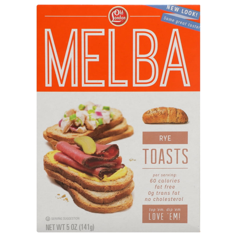 Old London Melba Rye Toasts, 5 Oz - Walmart.com - Walmart.com