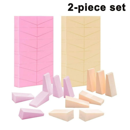 48 Piece Makeup Sponge Set,latex-free Cosmetic Sponge,triangular Beauty ...