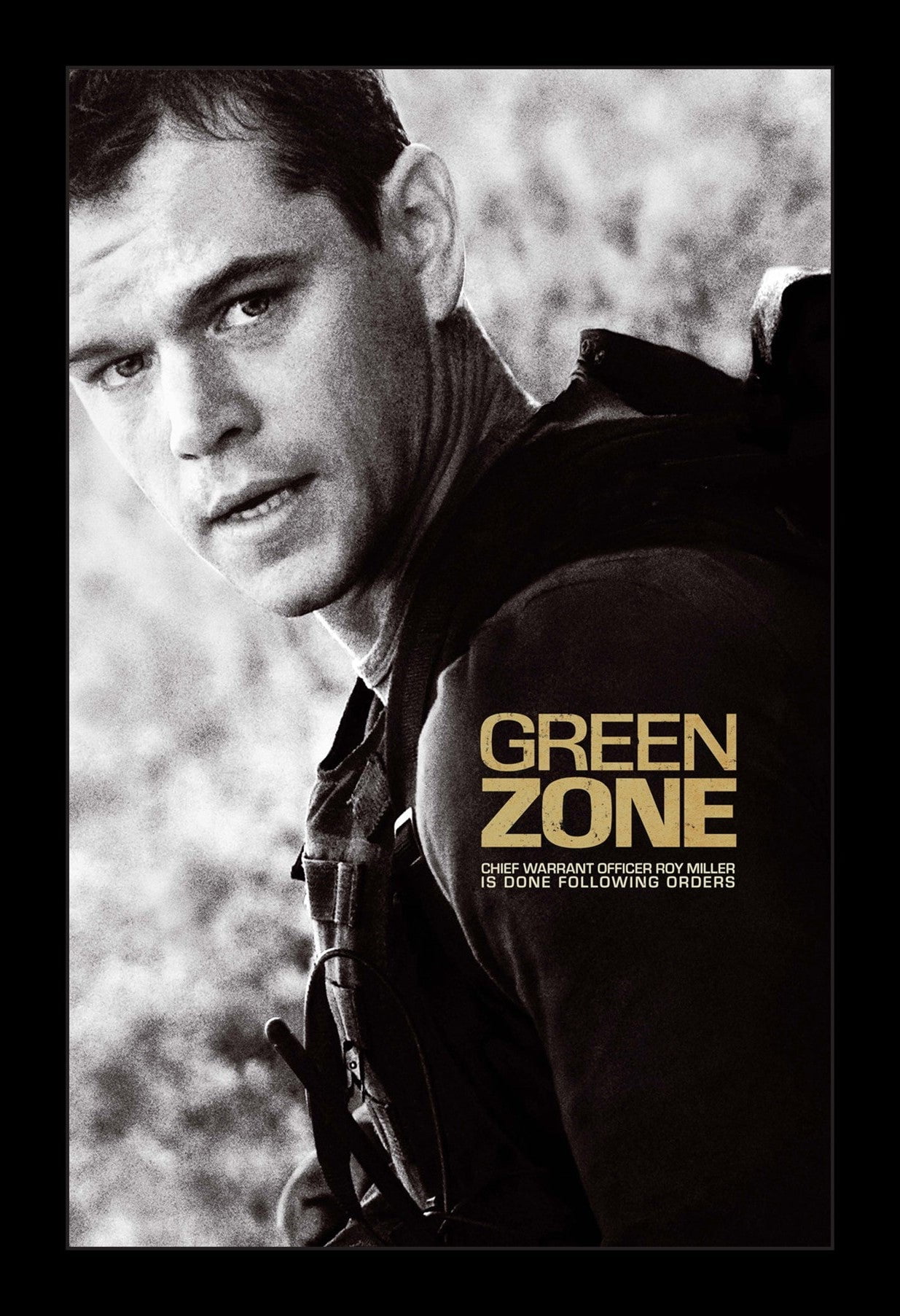 GREEN ZONE - 11x17 Framed Movie Poster - Walmart.com