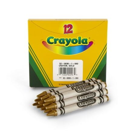 Crayola Bulk Crayons, Gold, 12 Count | Walmart Canada