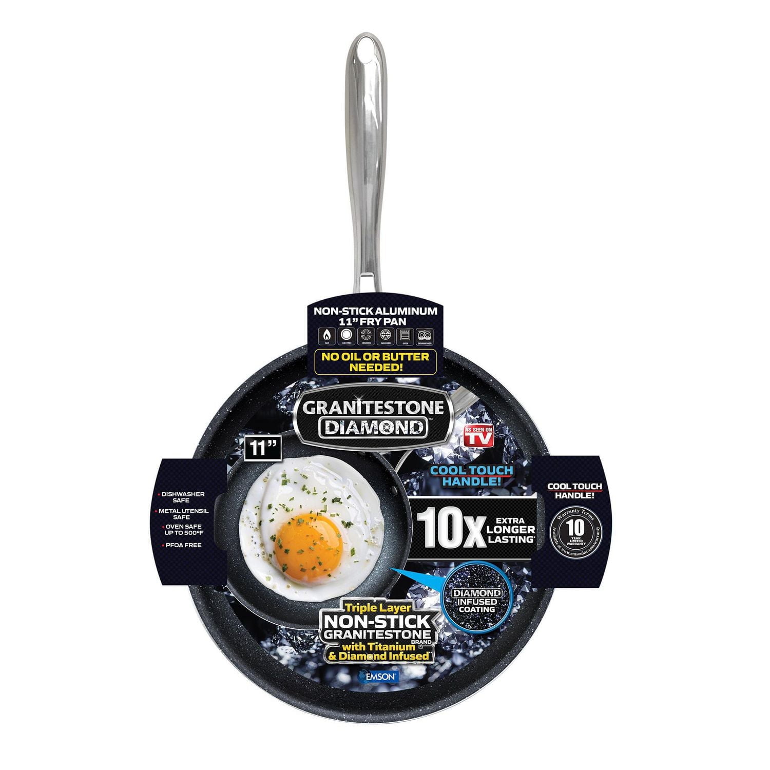 Click here for Granitestone Diamond 11 Non-Stick Ultra Durable Sc... prices