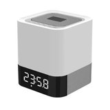 TechComm DY28 Bluetooth Speaker with Touch-activated LED Lamp and FM ...