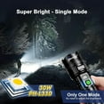 Flashlights 10000 High Lumens Single One Mode Bright, High Flashlight C ...