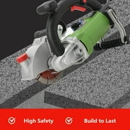 Electric Concrete Cutting Machine Quickly Disassemble Track Concrete ...