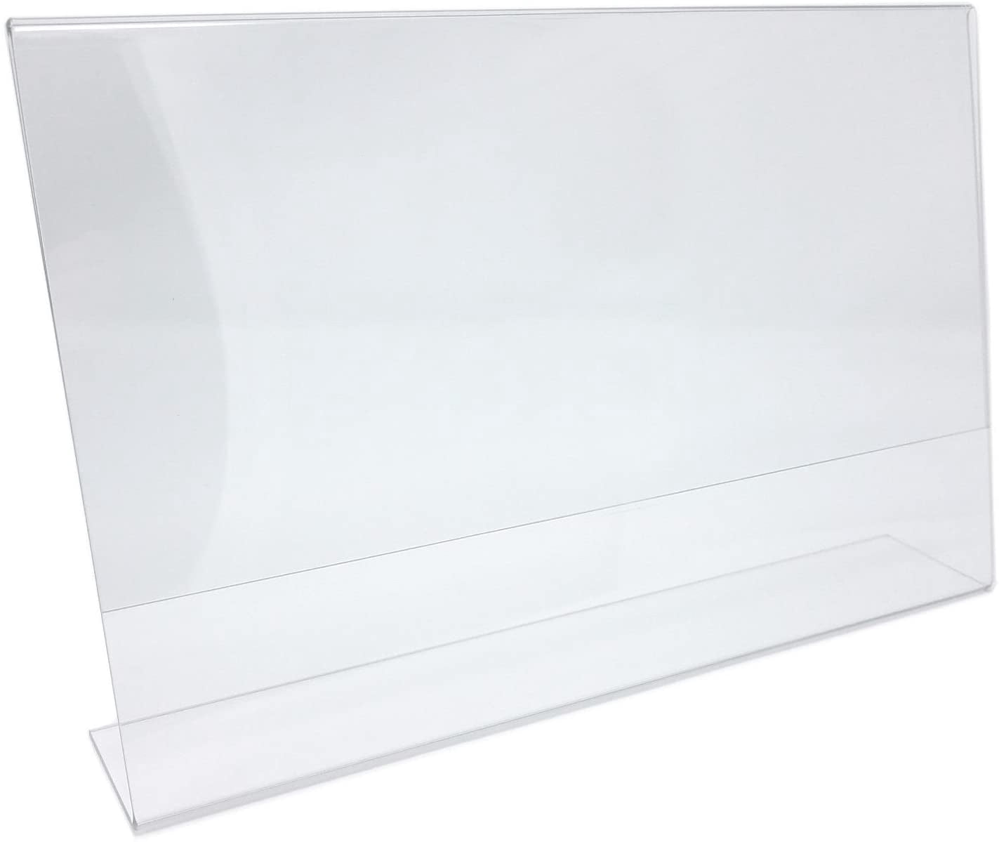 Standard Index Card Counter Top Sign & Card Holder - 3.5" H x 5.5" W ...