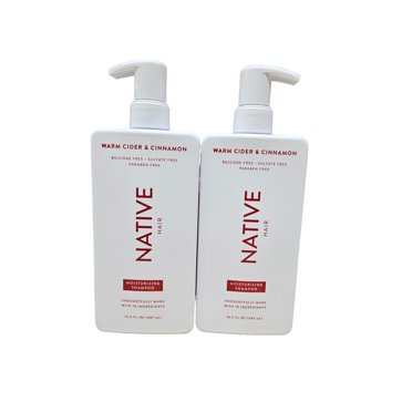 Native Warm Cider & OKA4 Cinnamon Shampoo and Conditioner Contain ...
