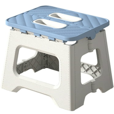 Great Value Plastic Folding One Step Stool with Carrying Handle ...