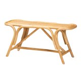 Septa Rattan BOHO Bench 38.60 W x 15.00 D x 18.10 H - Walmart.com