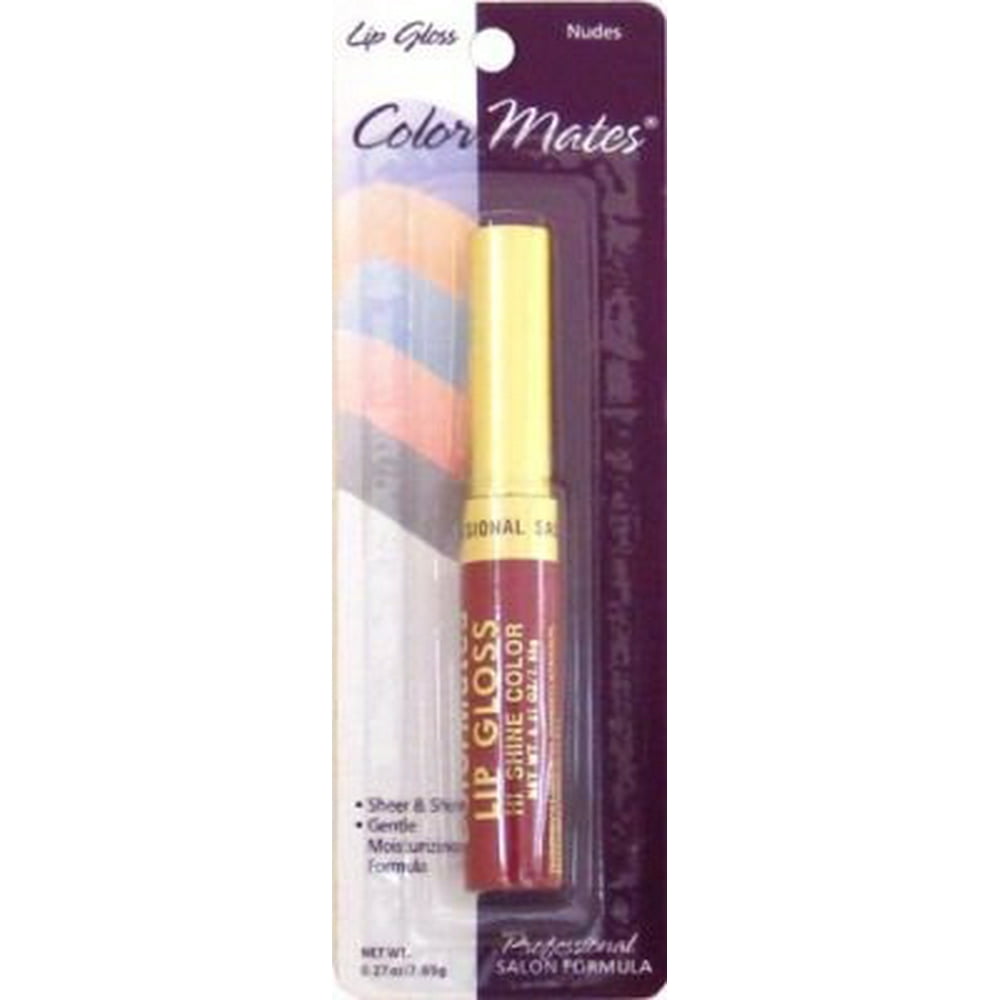 Colormates Lip Gloss Nudes, Pack Of 4 - Walmart.com - Walmart.com