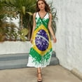 Brazil Flag Sleeveless Dress Long dresses Evening gown prom dress ...