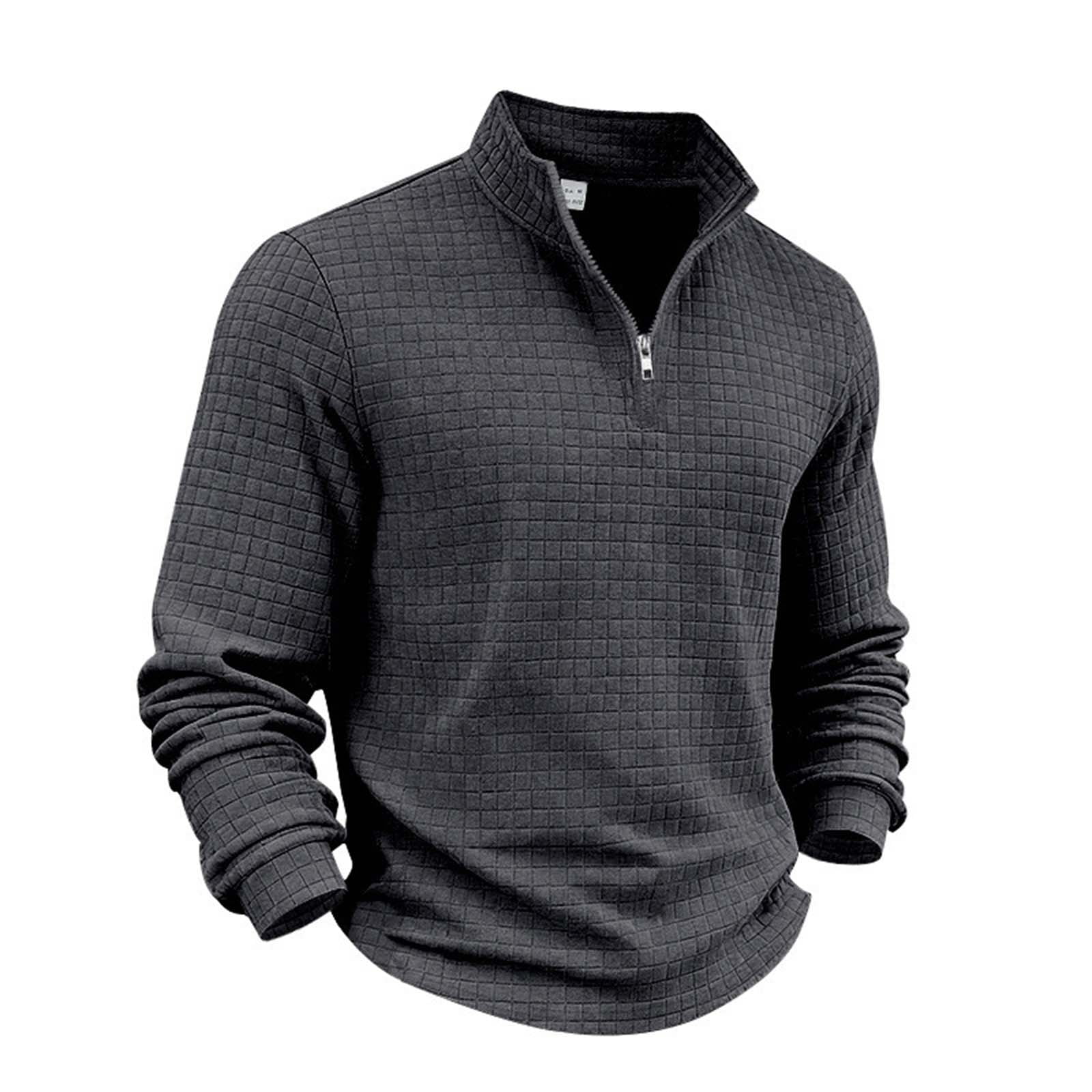 Click here for Ccpelsie Mens Quarter Zip Lightweight Sweater Stan... prices