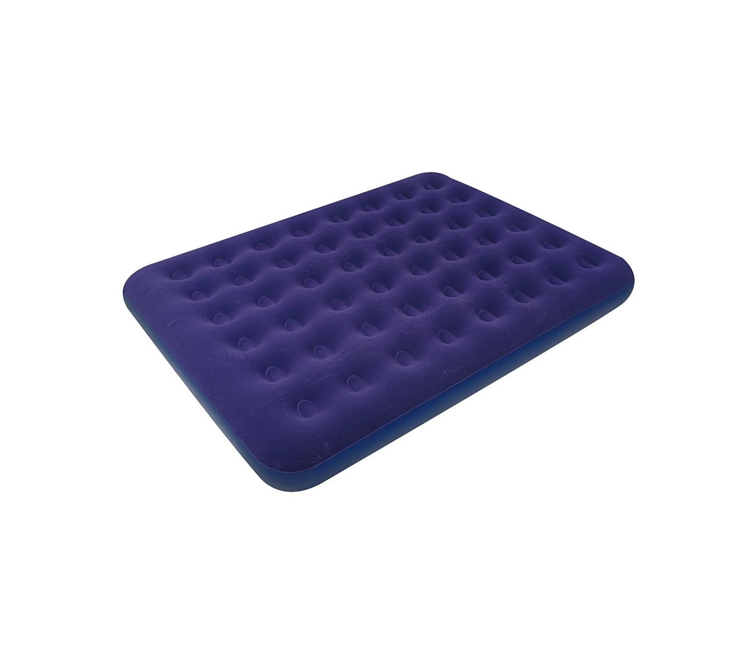 Navy Blue Indoor/Outdoor Inflatable Air Mattress - Queen Size - Walmart.com