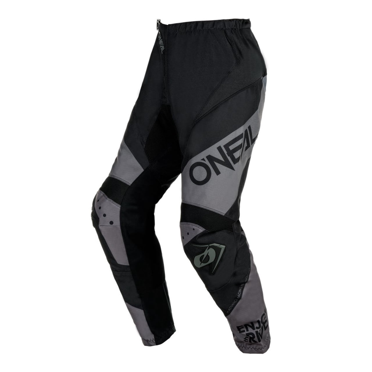 Pantaloni Enduro O'Neal Element Classic Black Jersey Pants Motocross MX ...
