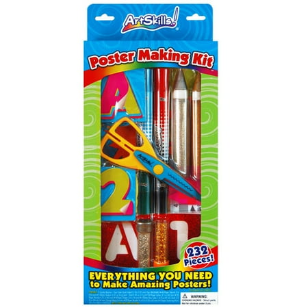 Artskills Poster Making Kit, 200pc - Walmart.com