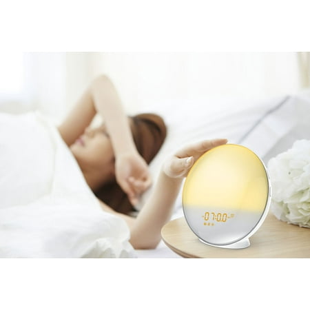 eccomum Sunrise and sunset electronic alarm clock app intelligent voice ...