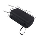 BESTYASH Bike Accessories Pouch Bike Charger Storage Bag Black EVA ...