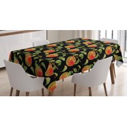 Classic Euro Apples Tablecloth With Large Apples Design - Walmart.com