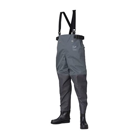 Daiwa Tight Fit Super Breath Waders (Waist High) L Gray | Walmart Canada