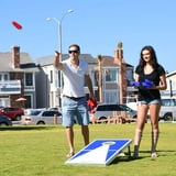 GoSports CornHole PRO Game Set: Portable, Foldable, Aluminum Frame, Red ...