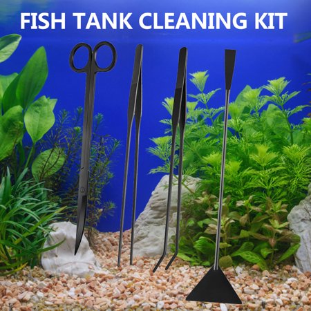 AIHOME Aquarium Tools Kits Stainless Steel Aquarium Terrarium Set ...