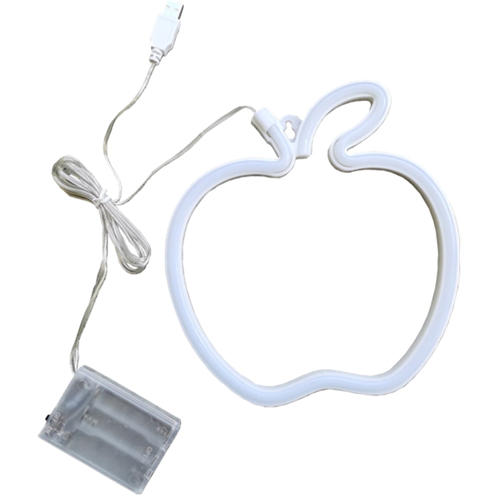 Click here for Homemaxs Apple Shape Neon Sign Led Neon Light Atmo... prices