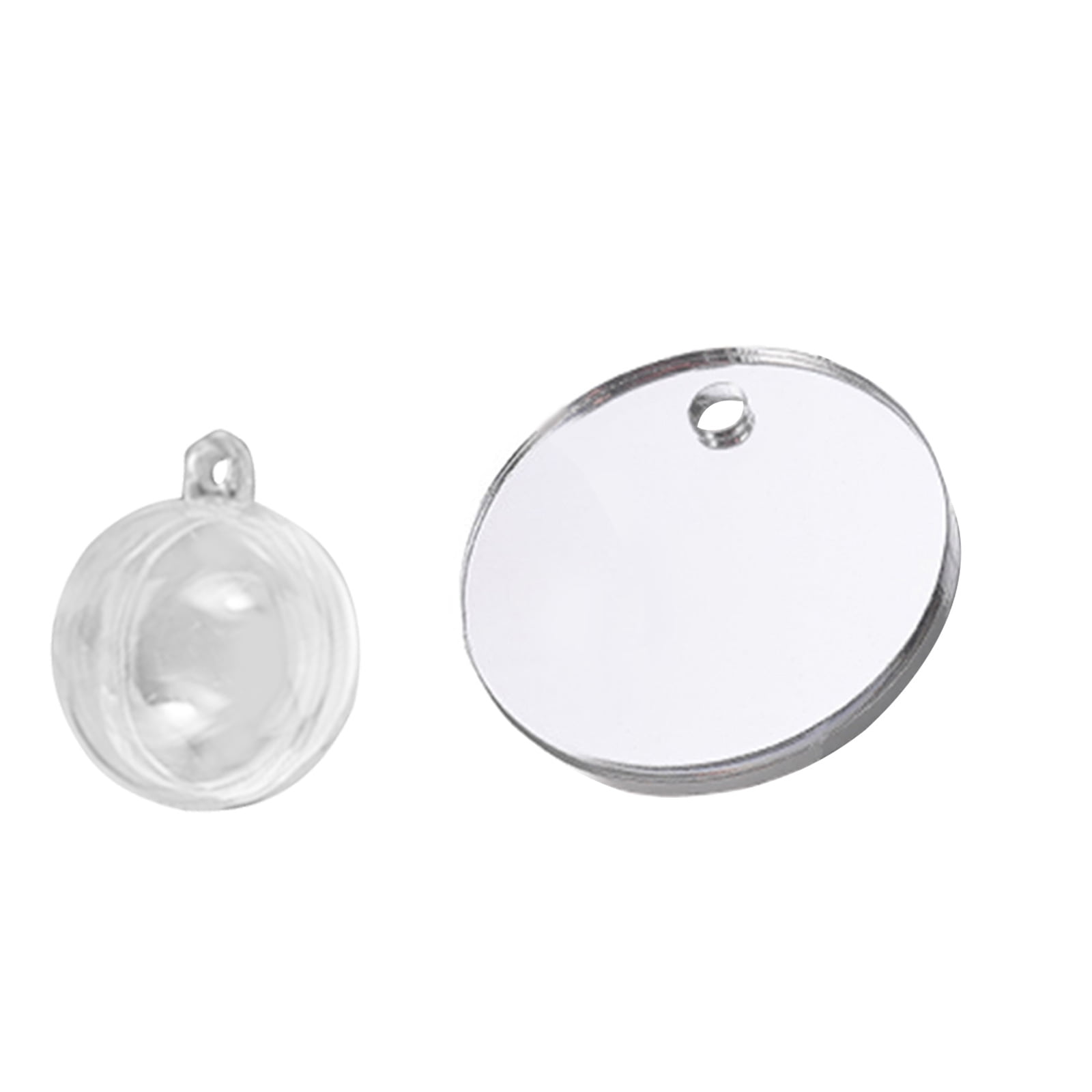 Floating Betta Exercise Mirror 5cm/6cm/7cm Floating Round Mirror Fish ...