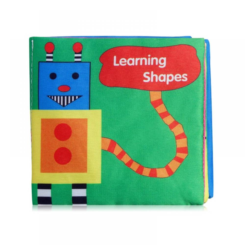 Maynos My First Soft Book, Nontoxic Fabric Baby Cloth Books Early ...