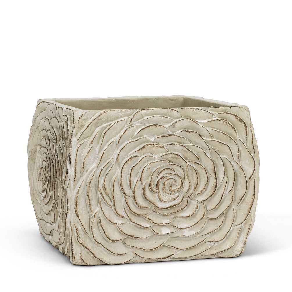 Large Square Flower Bloom Planter - Walmart.com