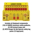 Master Lock Safety Series Lockout Stations with Key Registration Card ...
