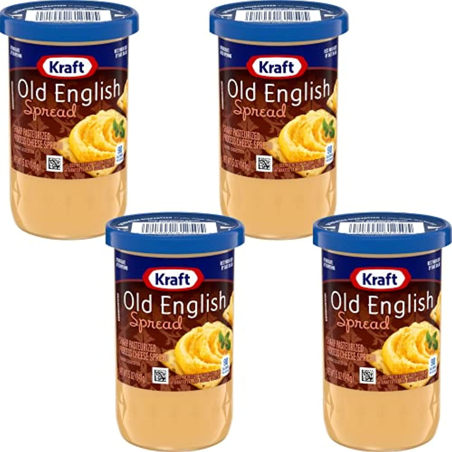 Kraft Cheese Spread, Old English 5 Oz (Pack Of 4) - Walmart.com