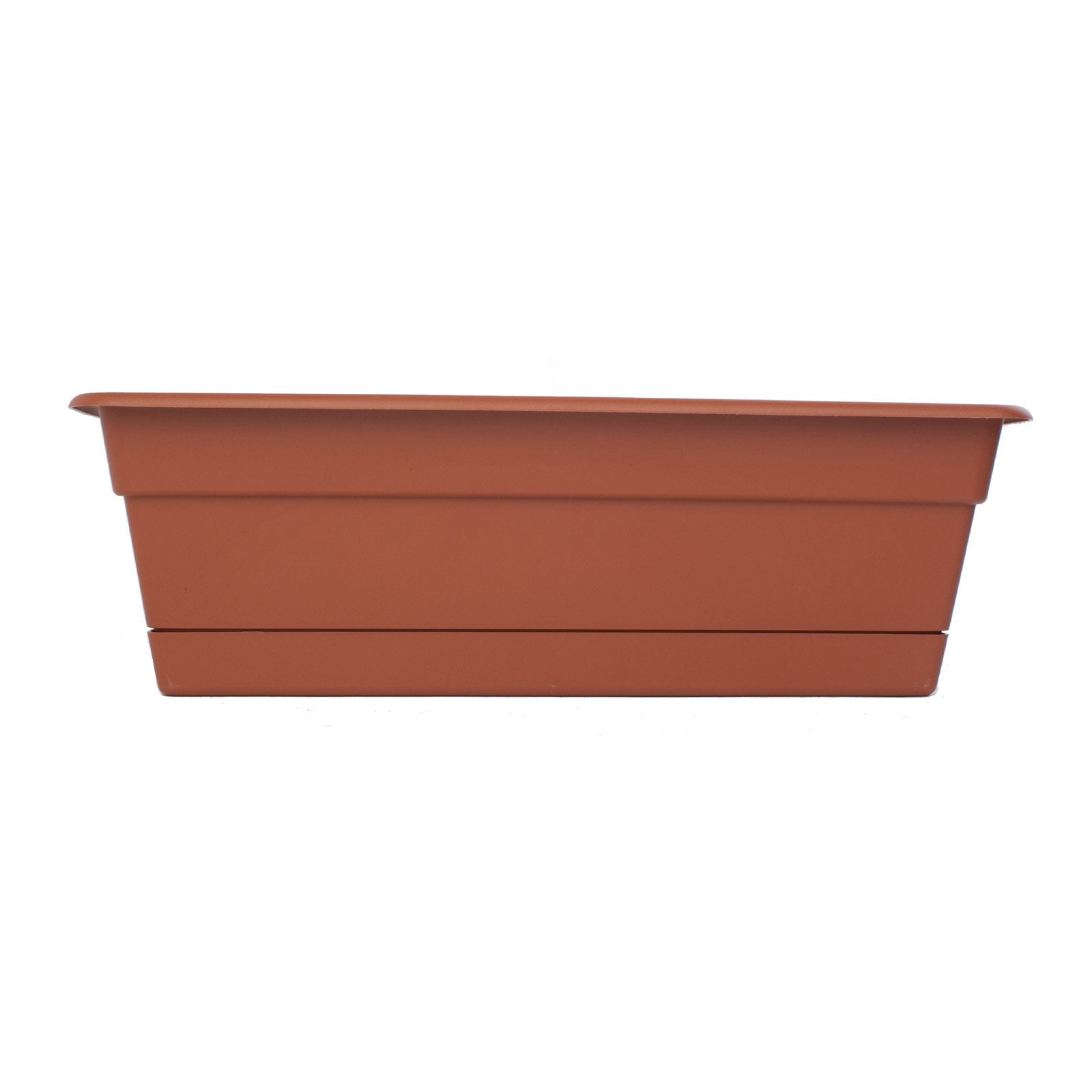 Bloem Dura Cotta Plastic Window Box Planter (Set of 12) - Walmart.com