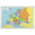 Painless Learning Educational Placemats For Kids Laminated Europe and ...