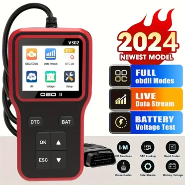 Manfiter OBD2 Scanner: Engine Fault Code Reader & Diagnostic Tool ...