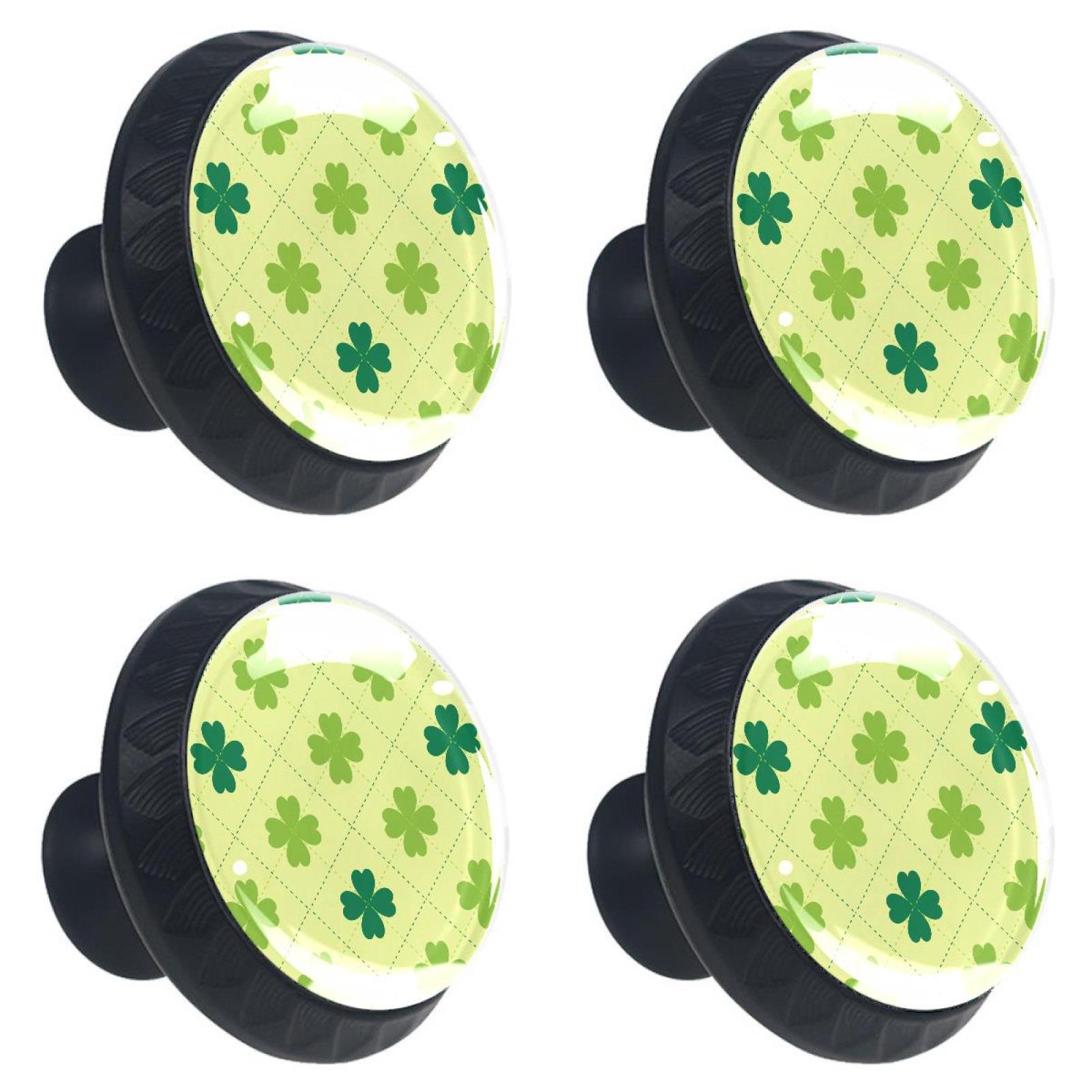4 Pcs Four Leaf Clover Knobs for Kitchen Cabinet Cupboard Dresser ...