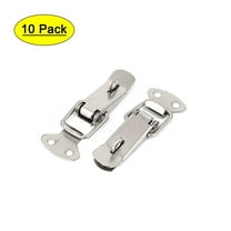 2 Set Stainless Steel Cabinet Case Box Suitcase Draw Toggle Loop Latch ...