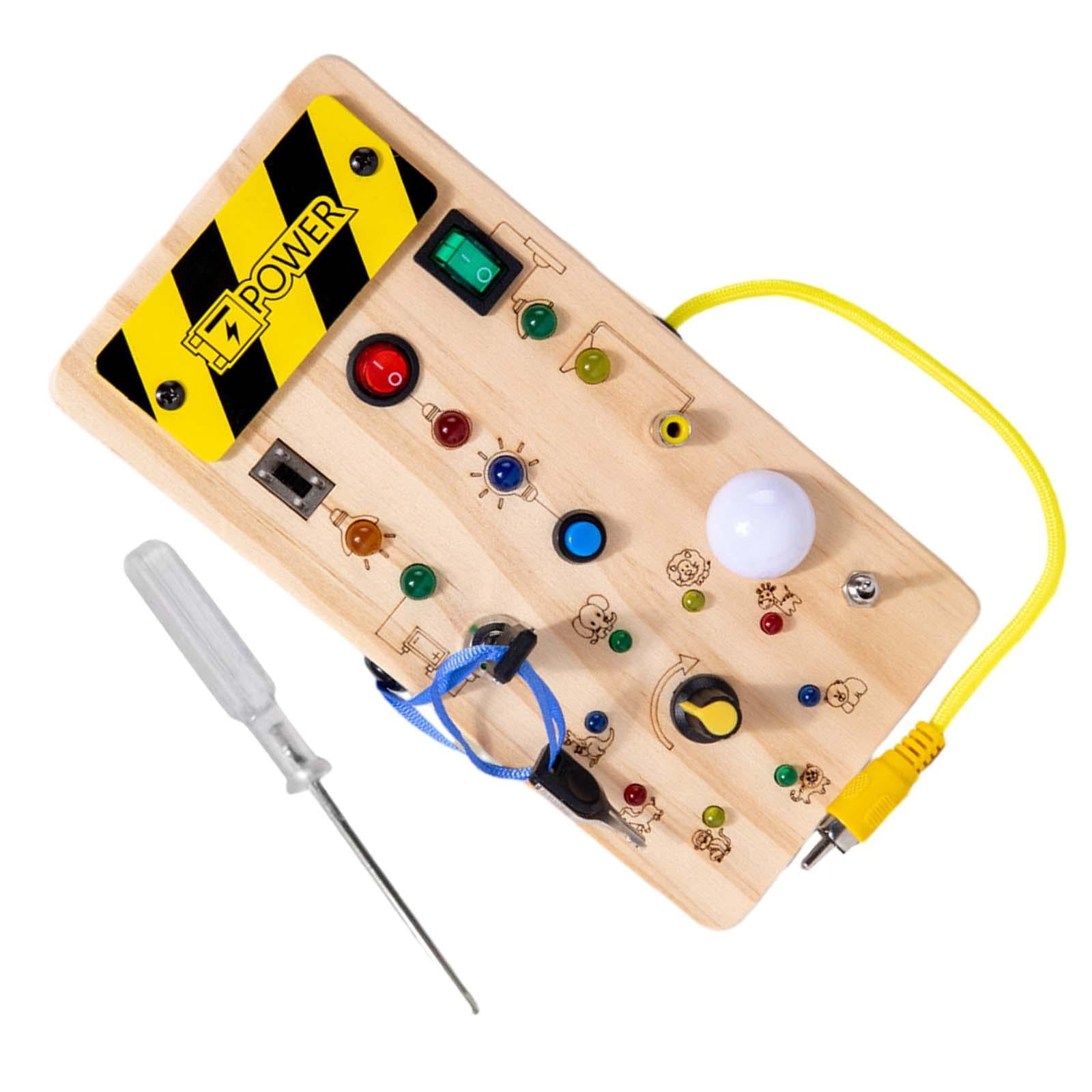 Click here for Yinanstore Montessori Busy Board Children Preschoo... prices