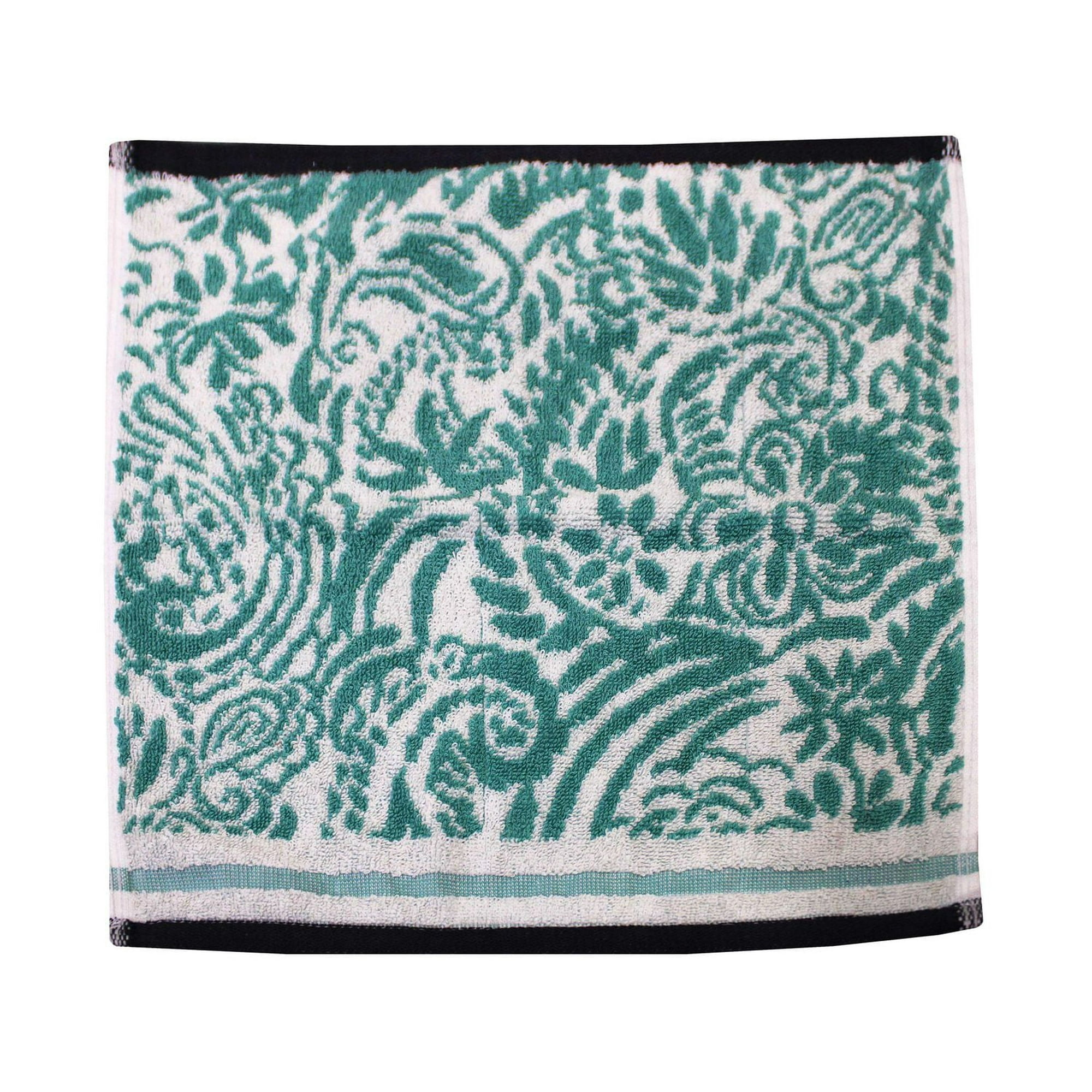 Click here for Hometrends Fashion Washcloth  Teal  1 Piece 13 In... prices