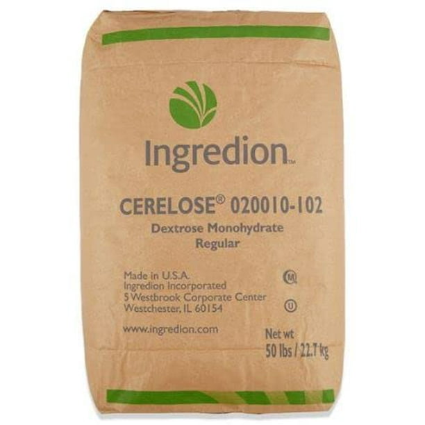 Ernst Grain's Dextrose, 50 lbs, Corn Sugar, Highly Effective for ...